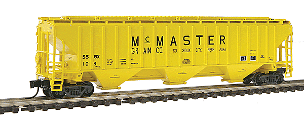 Intermount - PS2CD 4750 Cubic Foot 3-Bay Covered Hopper - Ready to Run ...