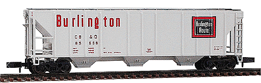 Walthers - PS 4427 Covered Hopper - CB&Q - 932-8654