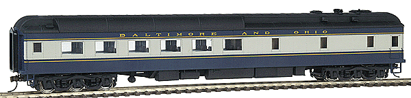 Walthers - Pullman-Built Heavyweight 36-Seat Diner - Assembled - Baltimore & Ohio - 932-10160