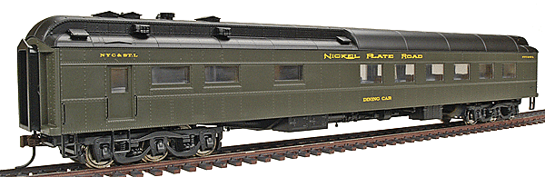 Walthers - Pullman-Built Heavyweight 36-Seat Diner Ready to Run - Nickel Plate Road - 932-10169