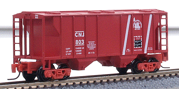 MicroTrain - Pullman-Standard 2-Bay Convered Hopper - Central of New ...