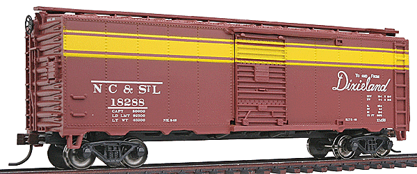 Bachmann - Pullman-Standard 40' Steel Boxcar - Ready to Run - Silver ...