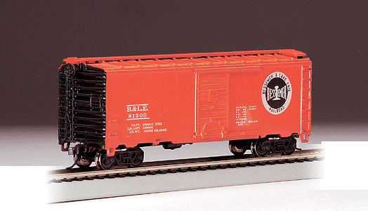 Bachmann - Pullman-Standard 40' Steel Boxcar - Ready to Run - Silver ...