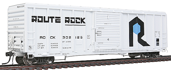 ExactRail - Pullman-Standard 5344 50' Boxcar - Ready to Run - Rock ...