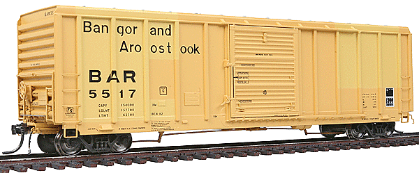 ExactRail - Pullman-Standard 5344 50' Boxcar - Ready to Run - Bangor ...