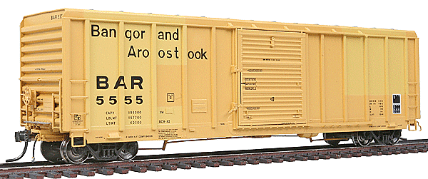 ExactRail - Pullman-Standard 5344 50' Boxcar - Ready to Run - Bangor ...