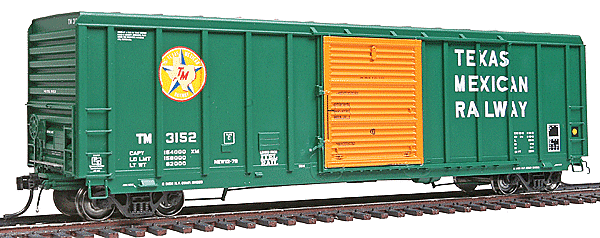 ExactRail - Pullman-Standard 5344 50' Boxcar - Ready to Run - Texas ...