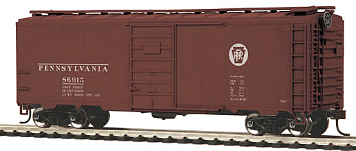 MTH - Pullman-Standard PS-1 40' Boxcar - Ready to Run - Pennsylvania ...