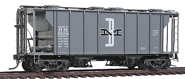 Kadee - Pullman-Standard PS-2 2-Bay Covered Hopper - Ready to Run ...