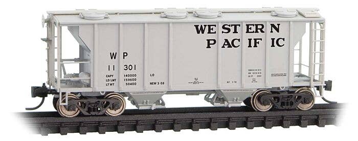 MicroTrain - Pullman-Standard PS-2 2-Bay Covered Hopper - Ready to Run ...