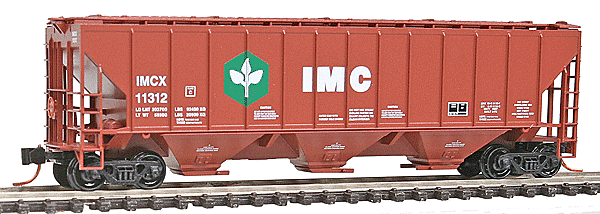 MicroTrain - Pullman-Standard PS-2 CD 4427 3-Bay Covered Hopper - Ready ...