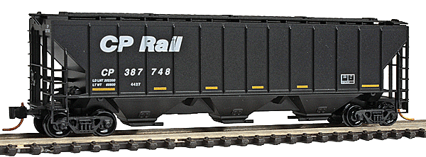 MicroTrain - Pullman-Standard PS-2 CD 4427 3-Bay Covered Hopper - Ready ...