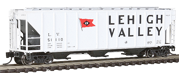 ExactRail - Pullman-Standard PS-2CD 3-Bay Covered Hopper - Ready to Run ...