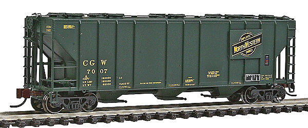 BLMA - Pullman-Standard PS-2CD 4000 Cubic Foot Covered Hopper - Ready ...