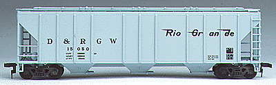 Walthers - Pullman-Standard PS2 Center Discharge Covered Hopper - Kit ...