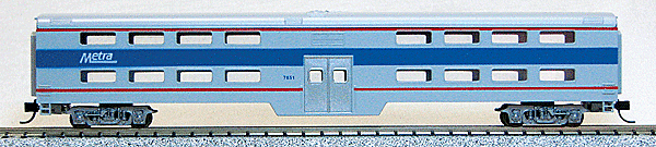 Con-Cor - Pullman-Standard Smooth Side Bi-Level Commuter Coach - METRA ...