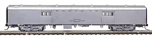 Walthers - Pullman-Standard Streamlined 72' Baggage Car - Santa Fe ...