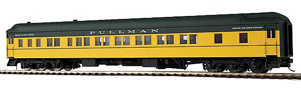 Walthers - Pullman Heavyweight 12-1 Sleeper - Ready to Run - Chicago & North Western(TM) - 932-10006