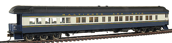 Walthers - Pullman Heavyweight 3-2 Observation-Lounge - Ready to Run - Baltimore & Ohio - 932-10260