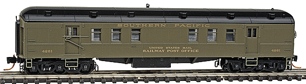 MicroTrain - Pullman Heavyweight 60' Railroad Post Office - Ready to ...