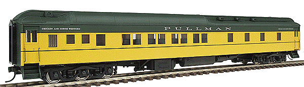 Walthers - Pullman Heavyweight 8-1-2 Sleeper - Ready to Run - Chicago & North Western(TM) - 932 ...