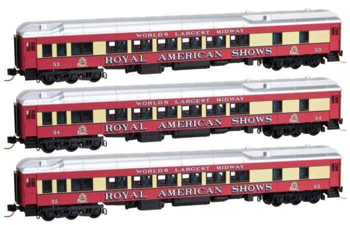 MicroTrain - Pullman Plan #3410 Heavyweight 12-1 Sleeper 3-Pack - Ready ...