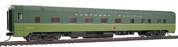 Walthers - Pullman Standard 10-5 Sleeper - Assembled - Northern Pacific (2-Tone Green) - 932-6746