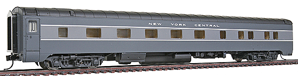 Walthers - Pullman Standard 10-5 Sleeper - Assembled - New York Central (2-Tone Gray w/single ...