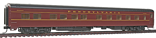 Walthers - Pullman Standard 10-6 Sleeper - Ready to Run - Pennsylvania Railroad (Post-1952 ...