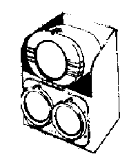 Utah Pacif - Pyle Gyralite - Single with Headlight (Nose Mount) - 755-84