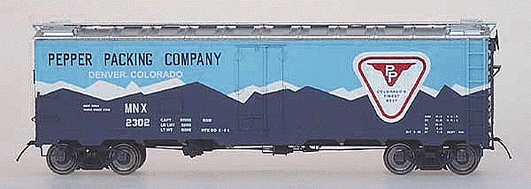 Intermount - R-40-10 Steel Sided Ice Bunker Reefer - High Rail ...