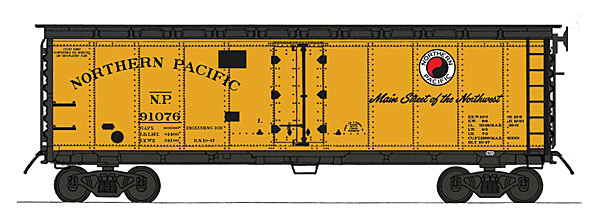Intermount - R-40-23 Steel Ice Reefer - Ready to Run - Northern Pacific ...