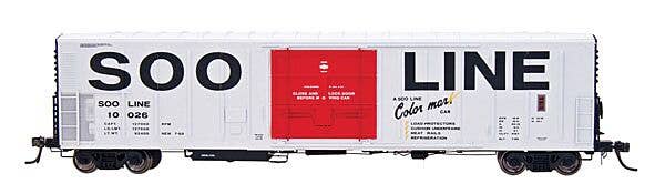 Intermount - R-70-20 Mechanical Reefer - Ready to Run - Soo Line (white ...