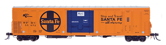 Intermount - R-70-20 Mechanical Reefer - Ready to Run - Santa Fe SFRC ...