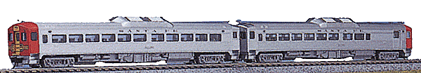 Kato - Rail Diesel Car Powered - Santa Fe RDC-1 #DC-191 + RDC-2 #DC-192 ...