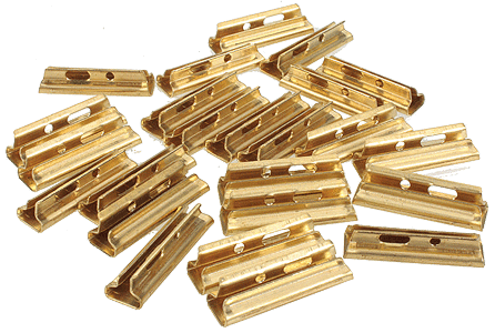 Bachmann - Rail Joiners - For European-Style Track w/Brass Rail pkg(24 ...