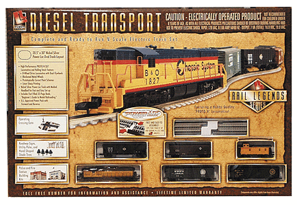Life-Like - Rail Legends Series Diesel Transport Freight Set - Union ...
