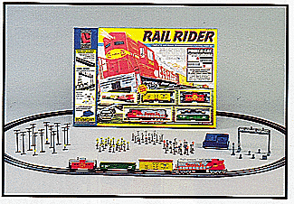 Life-Like - Rail Rider w/pwr loc trk - 433-8963