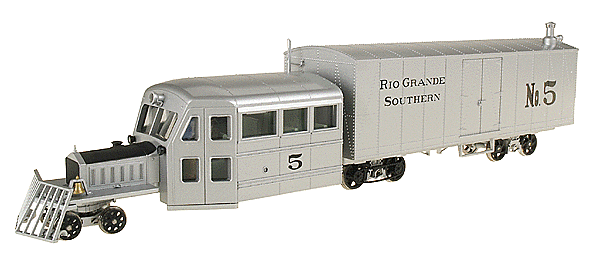 PCM - Railcar Galloping Goose; Freight Body, Powered w/LokSound - Rio ...