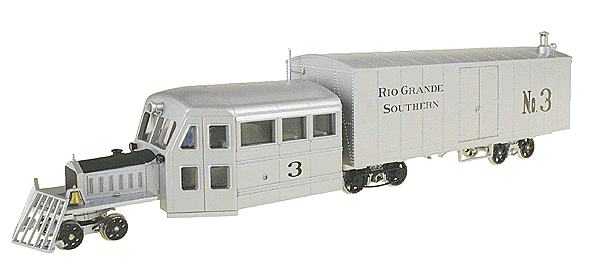 PCM - Railcar Galloping Goose; Freight Body, Powered w/LokSound - Rio ...