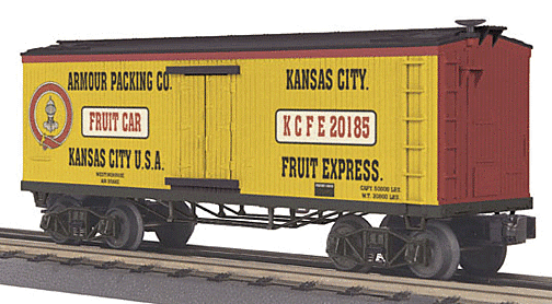 MTH - RailKing 19th Century Reefer Car - Armour Packing Co. - 507-3078031