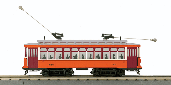 MTH - RailKing Diesel Brill Semi-Convertible Trolley, Powered w/Proto ...
