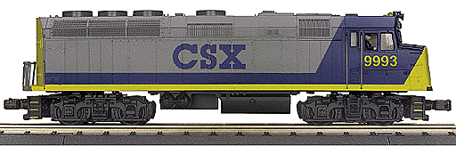 MTH - Railking Diesel F40PH R-T-R w/Loco Sound - CSX - 507-3022660