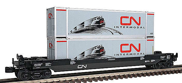 MTH - RailKing Husky Stack Car - Canadian National - 507-3076285
