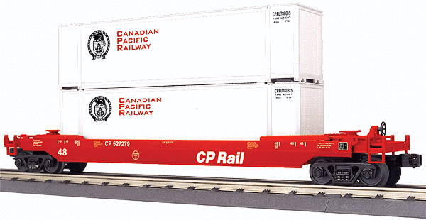 MTH - RailKing Husky Stack Car - Canadian Pacific - 507-3076369