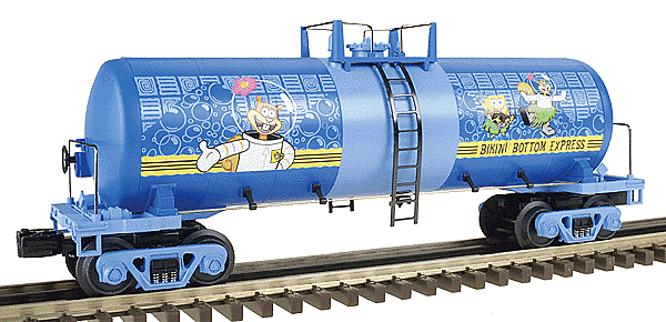 MTH - RailKing Modern Tank Car - Sponge Bob (Sandy) - 507-3073152