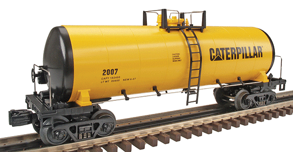 MTH - RailKing Modern Tank Car - Caterpillar - 507-3073224