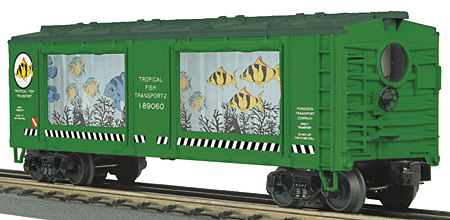 MTH - RailKing Operating Aquarium Car - Tropical Fish Transport 2 - 507 ...