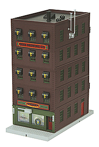 MTH - RailKing Railtown 4-Story Building - Bavarian Garden Works - 507 ...