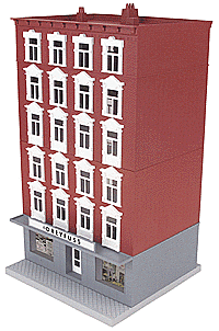 MTH - RailKing RailTown Buildings - Assembled - 6 Story Office Building ...